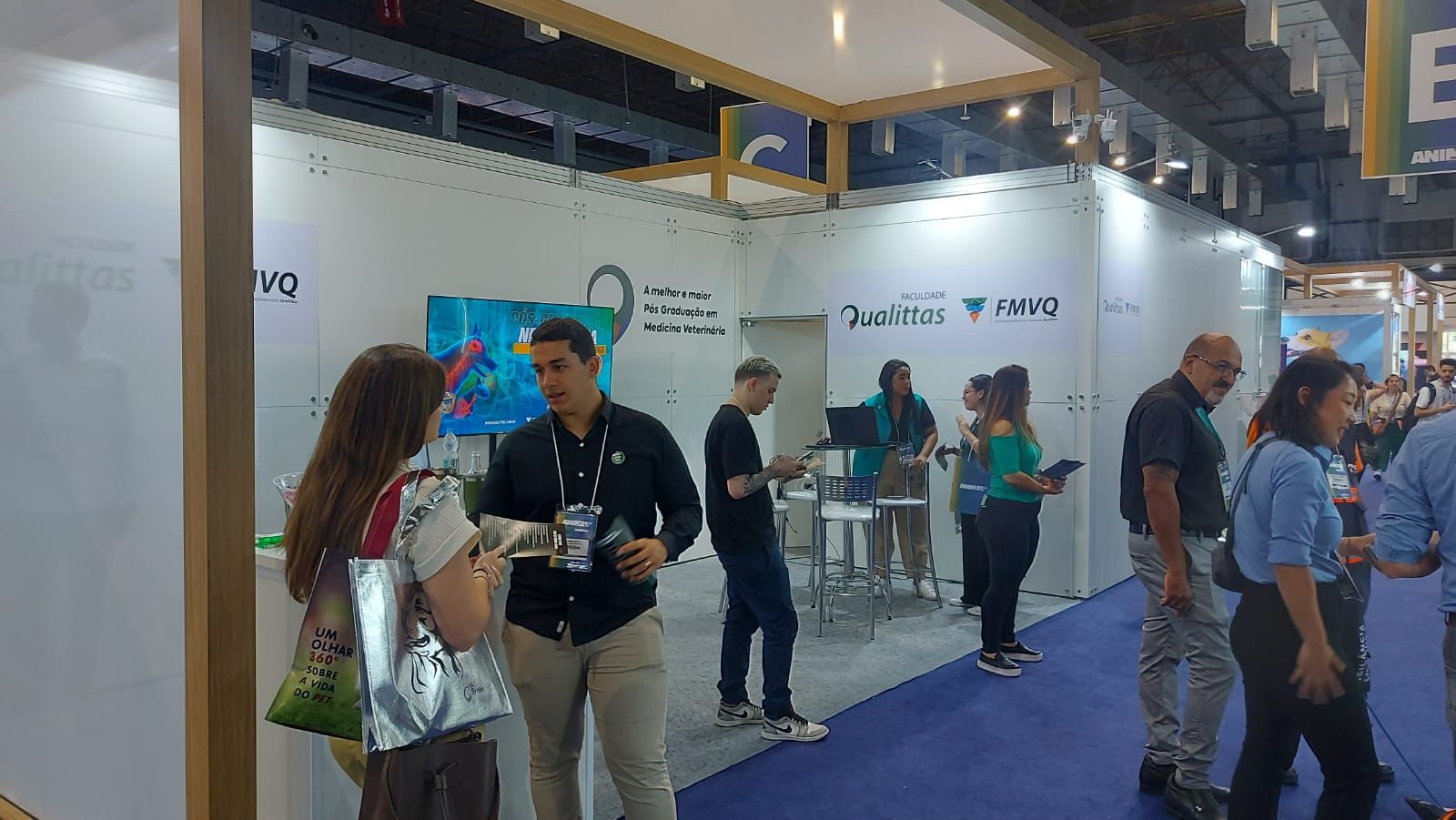 Faculdade Qualittas leva inovação e atrações ao Animal Health Expo ...